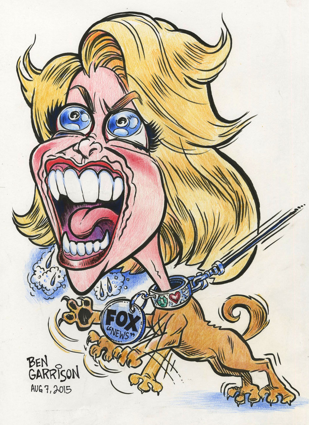 Rogue Cartoonist: Megyn Kelly Cartoon For Sale