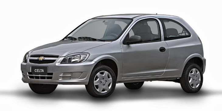 Blog da Rumo Norte: CHEVROLET CELTA 2014 - exterior renovado