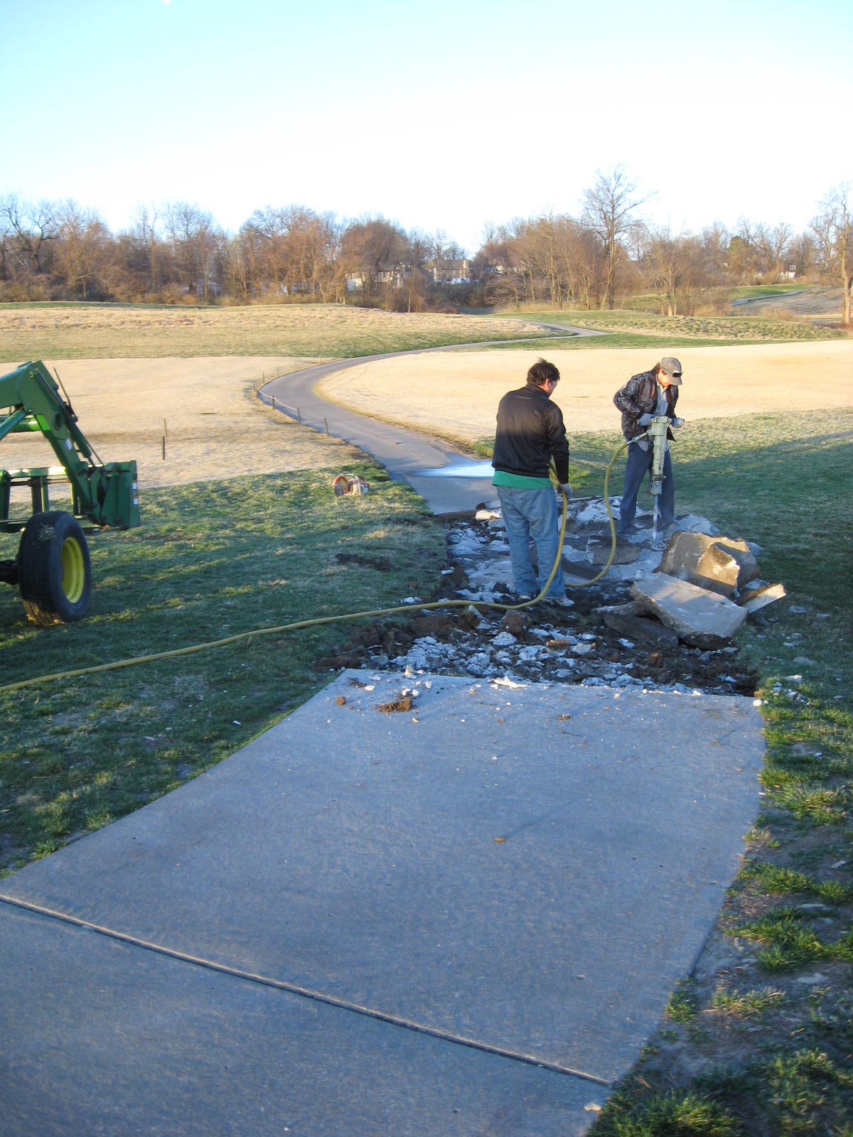 DRUMM FARM GOLF CLUB: Cart Path Repairs