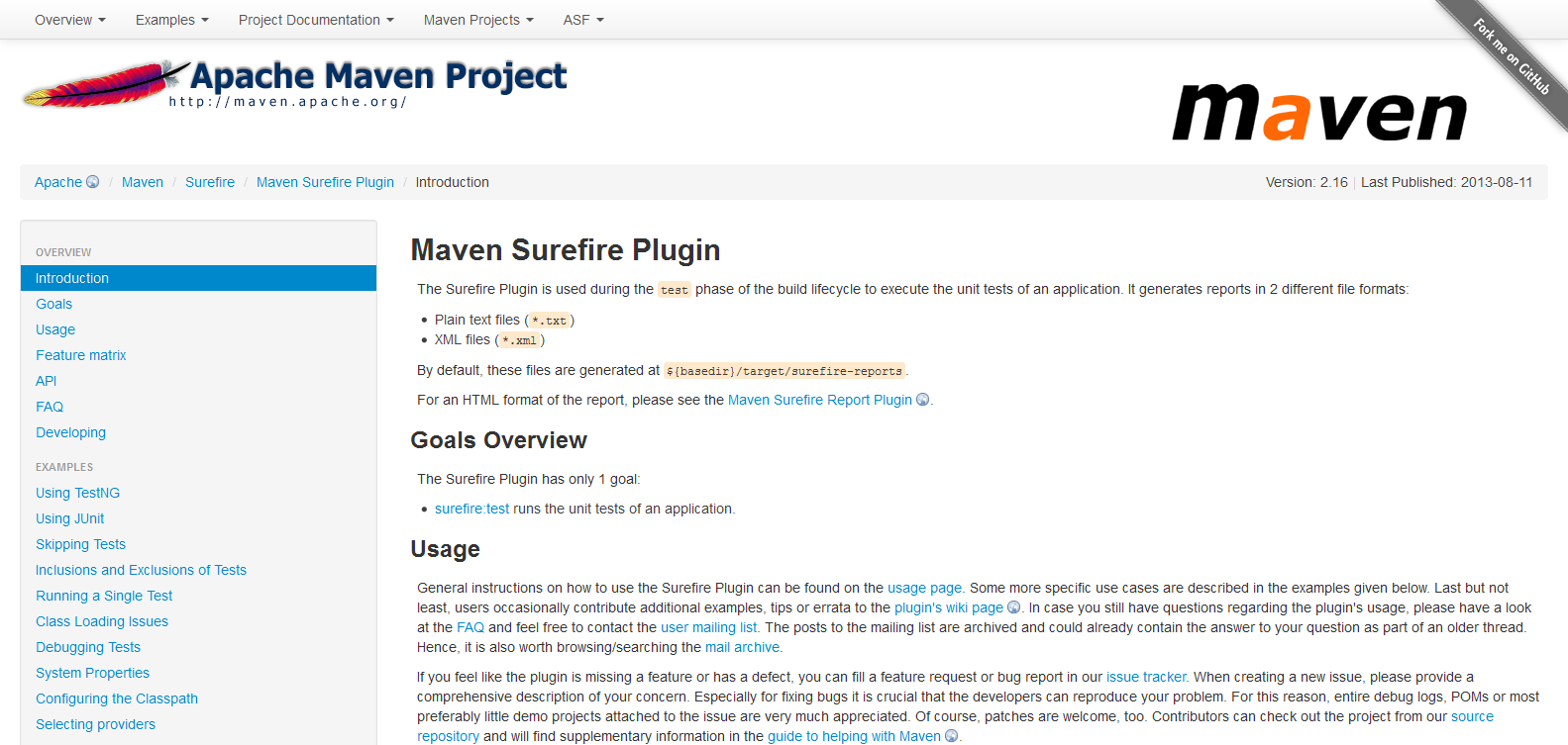 Franz van Betteraey: How To Read A Maven Plugin Documentation