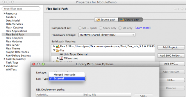 TWaver: The Application of Modularized TWaver Flex Application