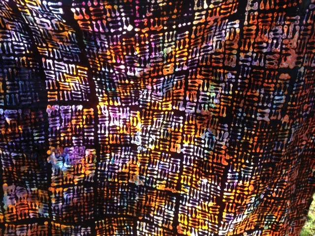 sew sew art: Judith's batiked pieces