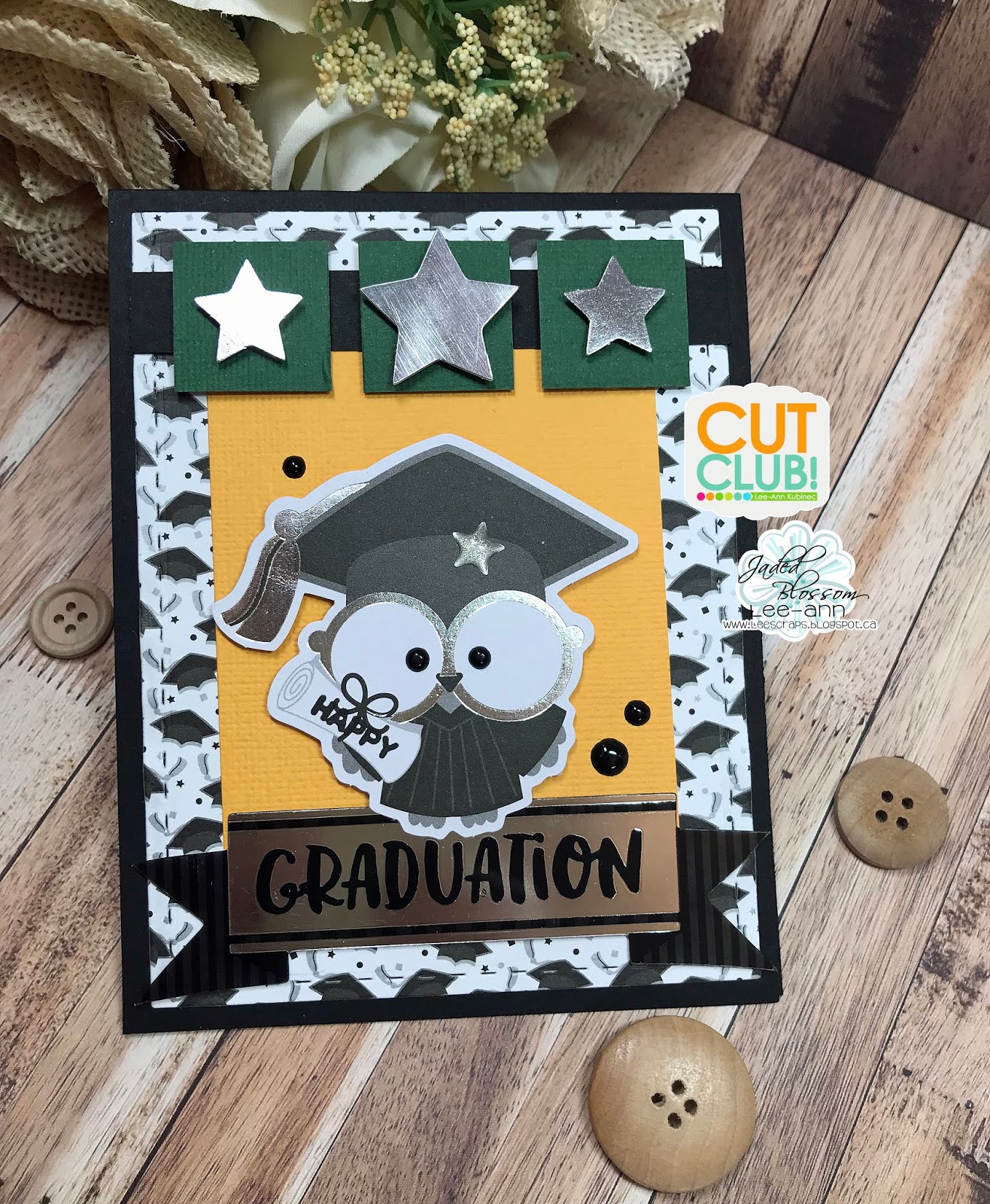 SVGCutClub: Card Sketch 75-Happy Graduation!