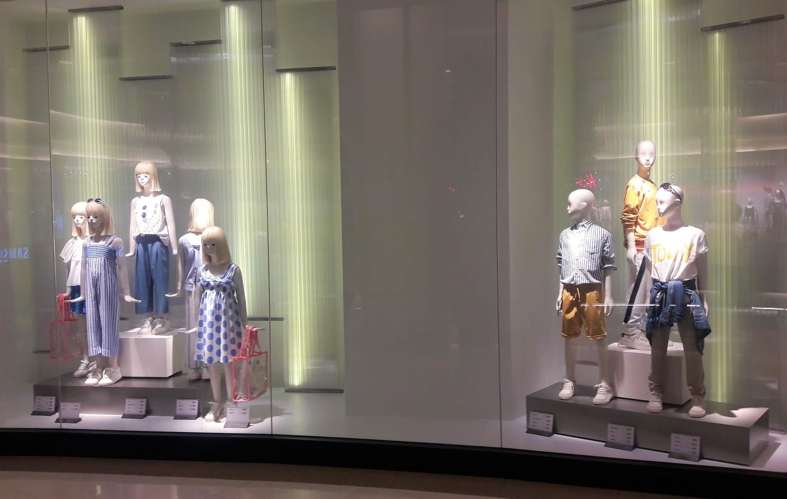 ZARA window display at ZARA Siam Paragon in Bangkok, Thailand