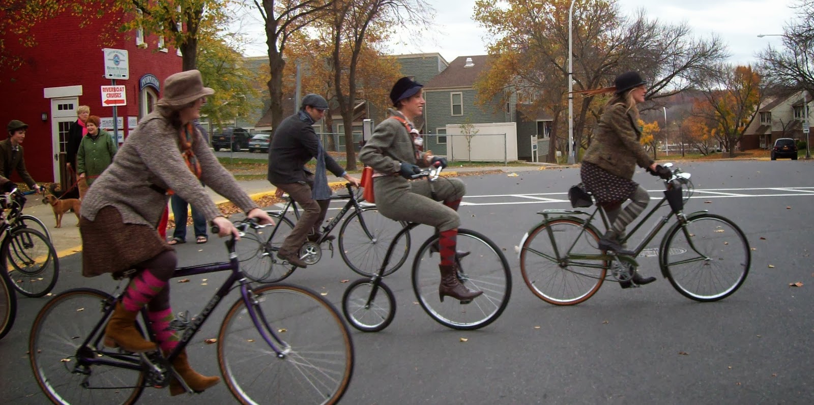 The Gossips of Rivertown: Tweed Ride Tomorrow