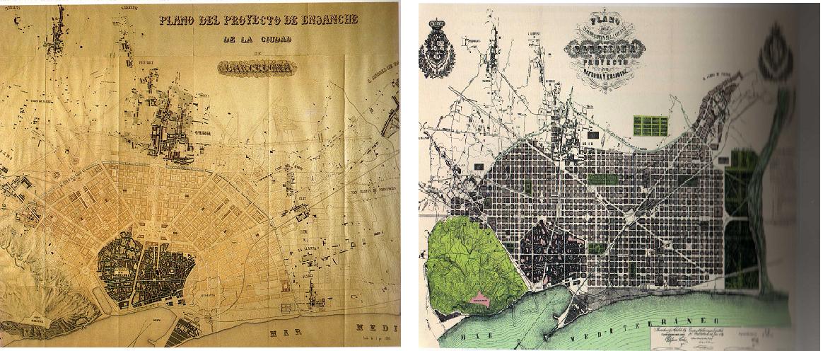 1888...: 2.3.- L'enderroc de les muralles, el Pla Cerdà i l'Eixample