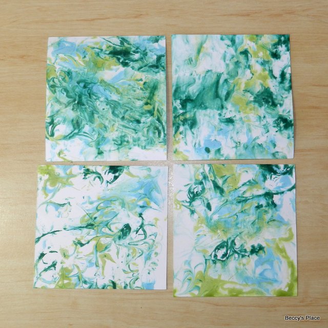 Beccy's Place: Tutorial: Marbling