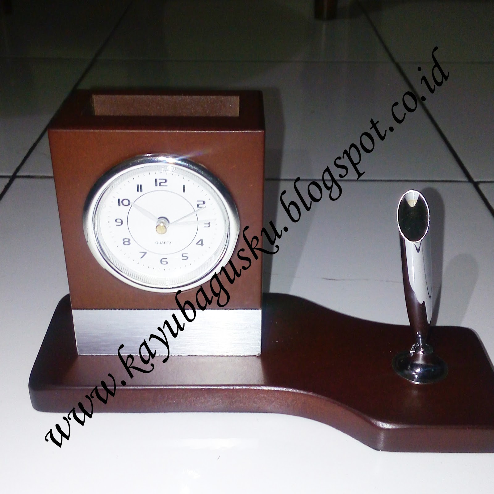 Jam Meja - Kayu Bagus Production