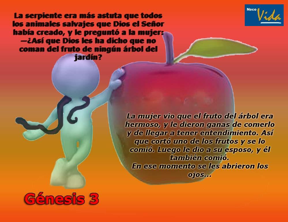 Neco Vida: Leyendo... Génesis capítulo 3