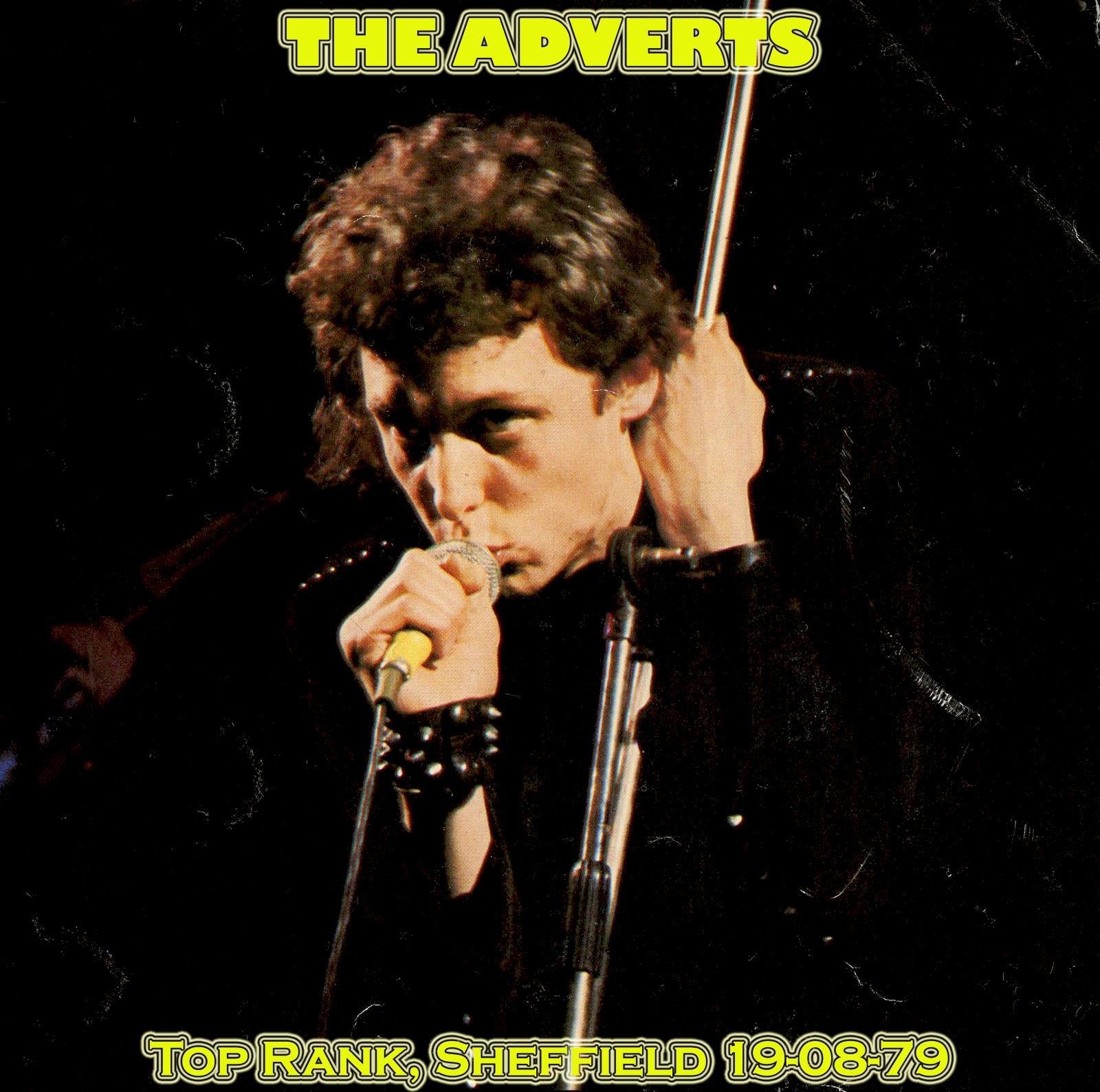 music ruined my life: The Adverts: Top Rank, Sheffield, 1979