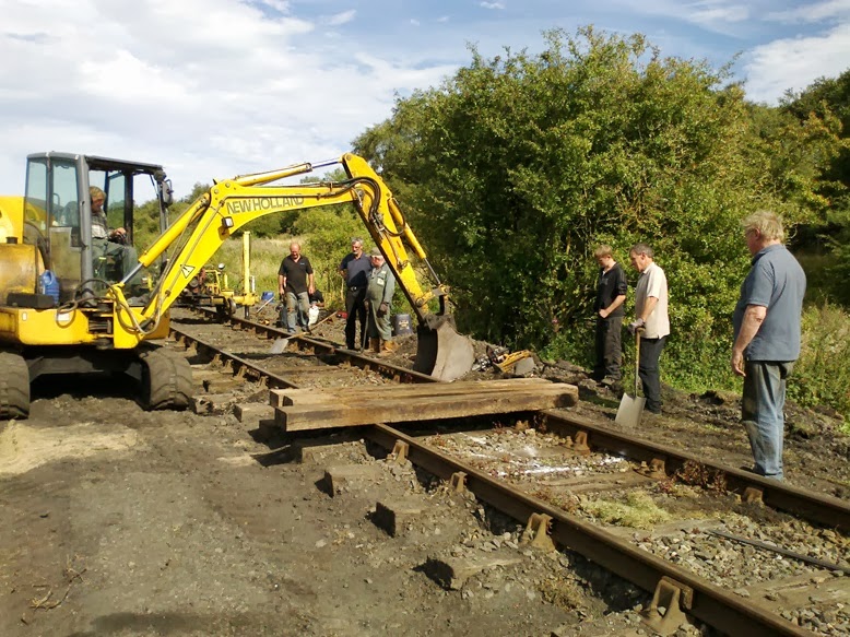 Tanfield Railway Blog: Thanks, Track Team