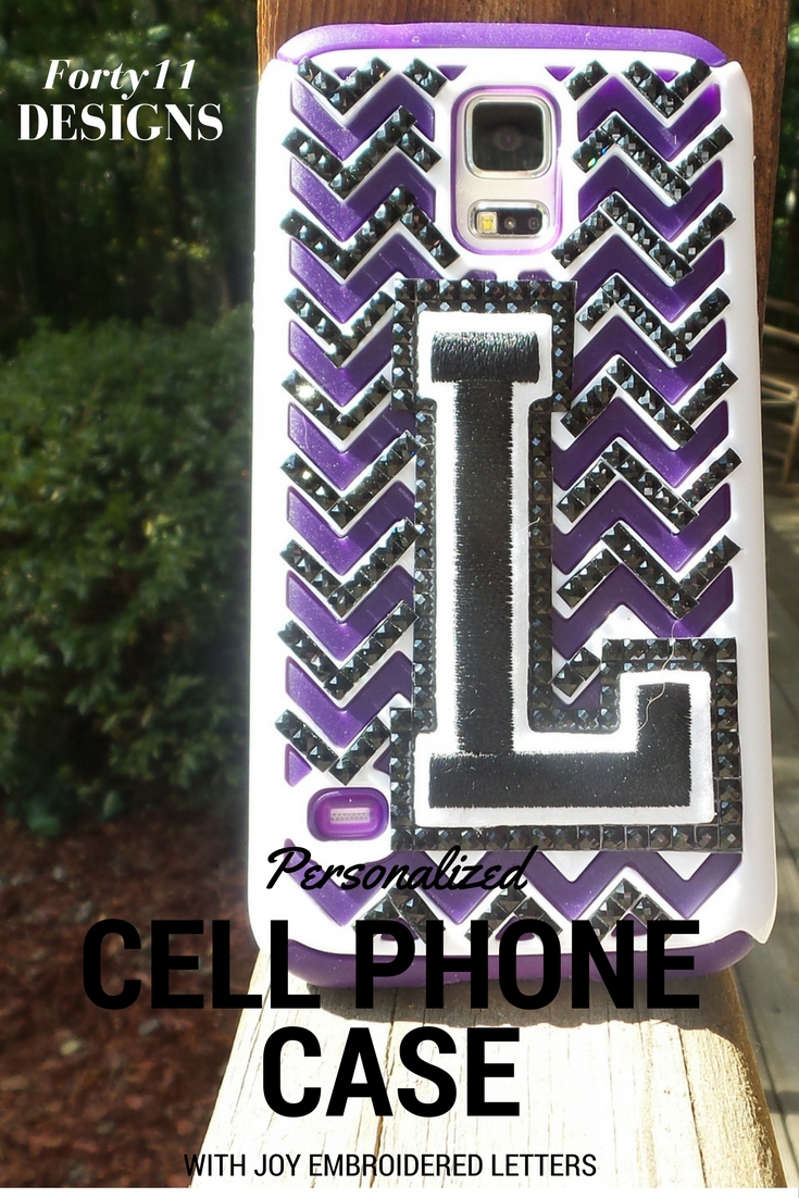Forty11 Designs: Personalized Blinged Out Cell Phone Case