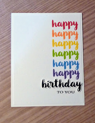 Cards-by-the-Sea: Time Out #120...happy birthday