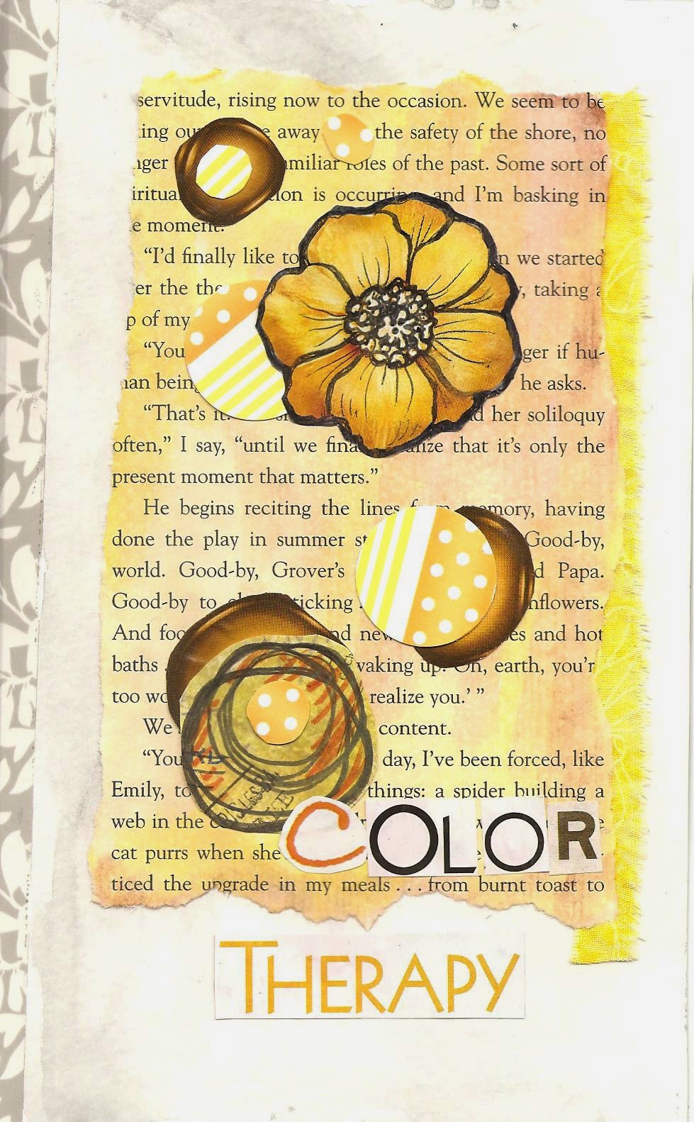 Art Beneath the Cottonwoods: Collage Tutorial: magazine scraps