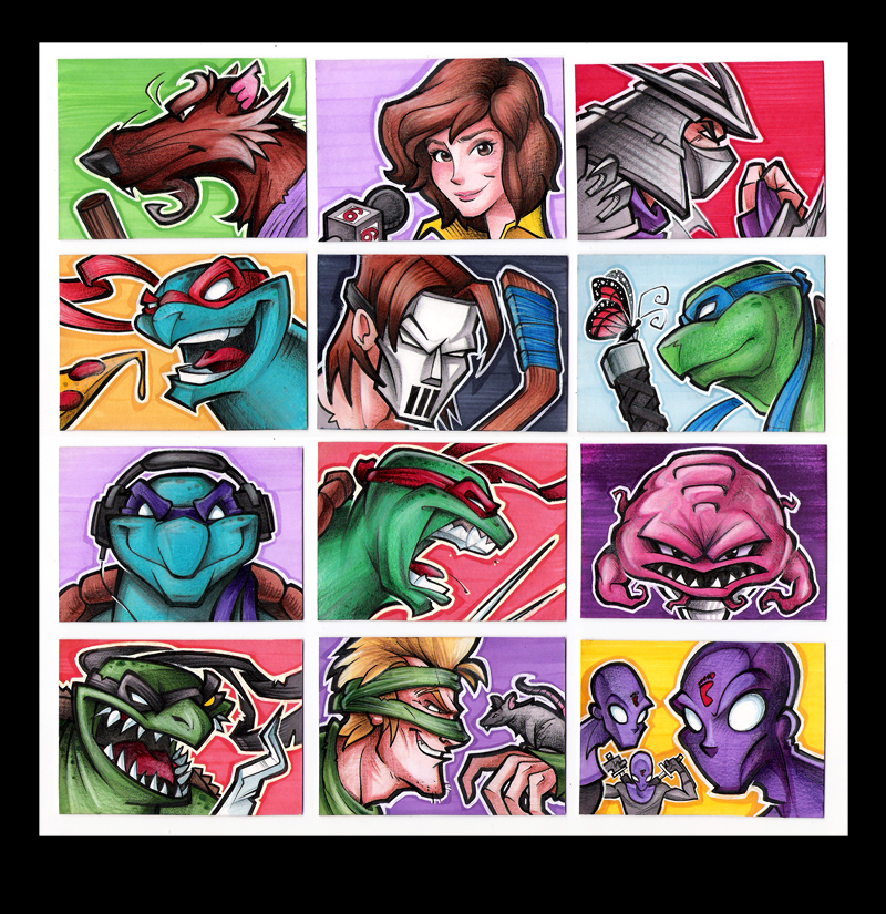Taylor S Smith | Illustration and Sketch Journal: Teenage Mutant Ninja ...