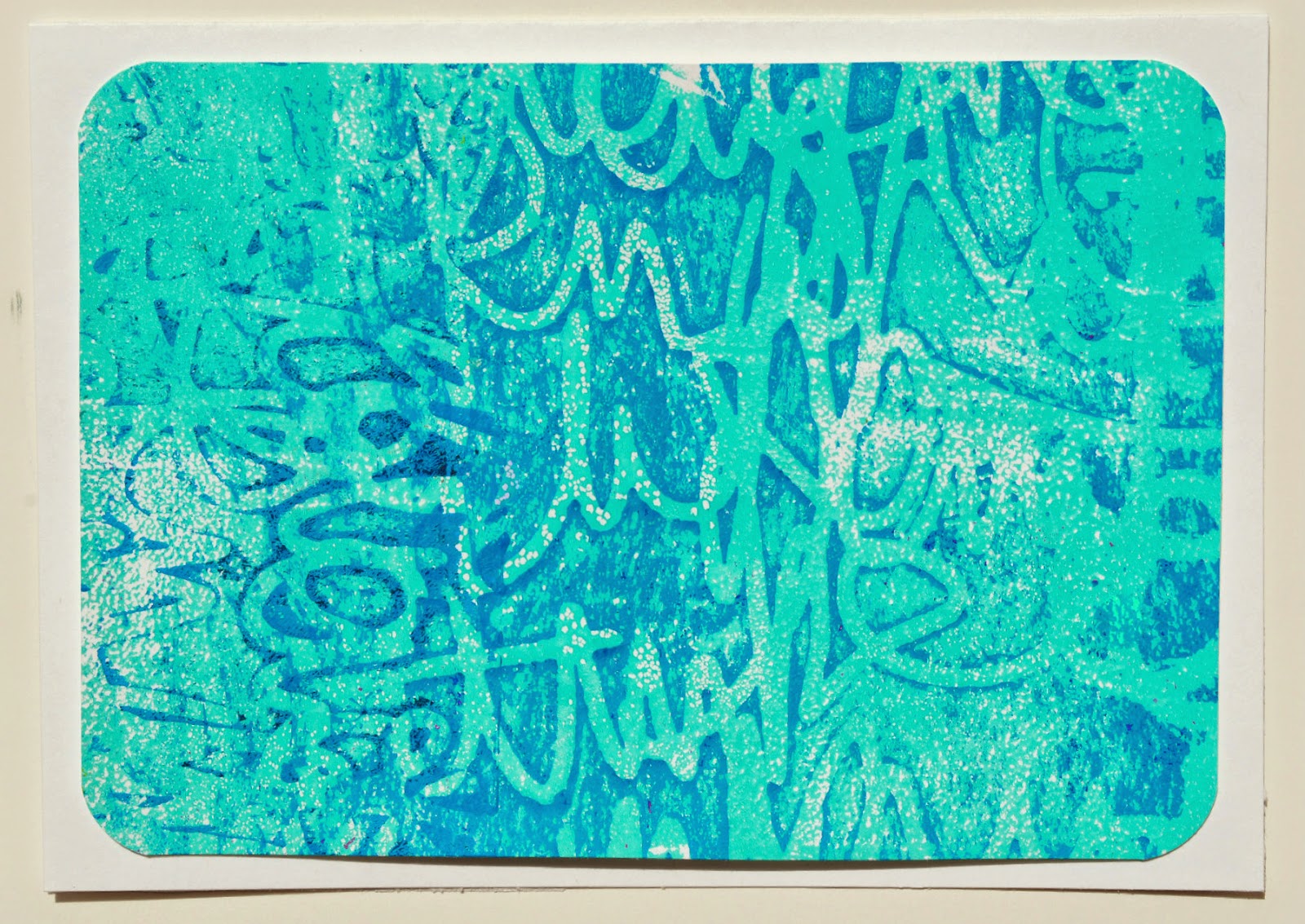 StencilGirl Talk: Scribble Scratch Handwriting Notes!