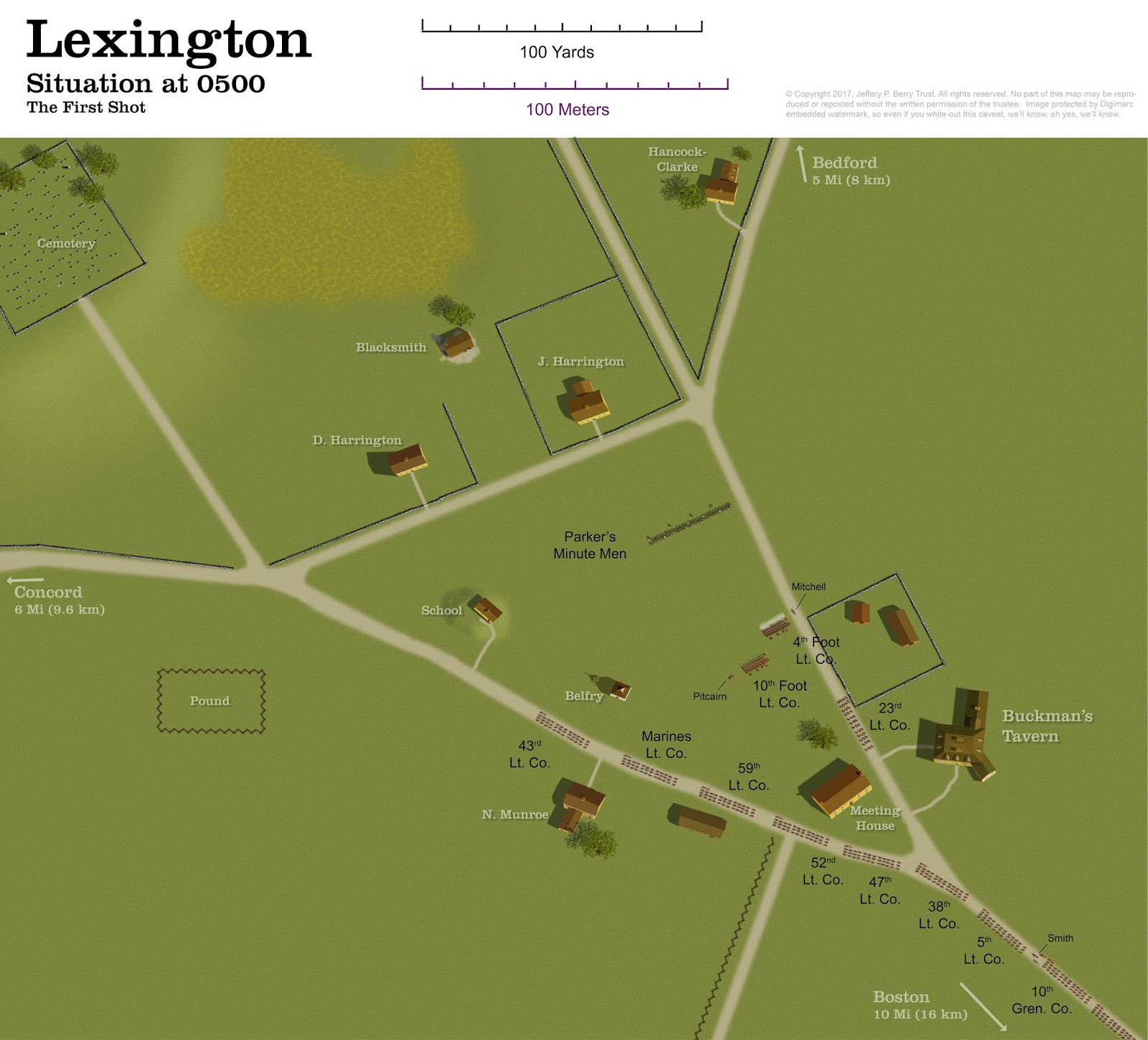Obscure Battles: Lexington & Concord 1775
