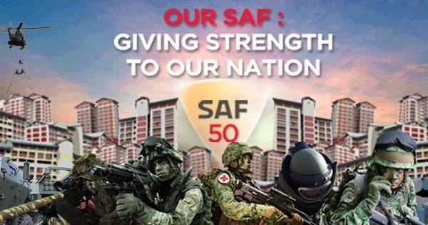 If Only Singaporeans Stopped to Think: SAF50: SAF announces golden ...