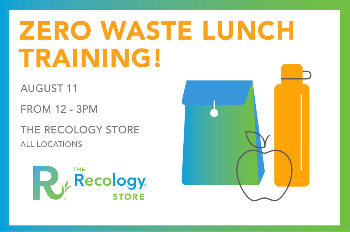 Shoreline Area News: Zero Waste Lunch Training Saturday at Recology store