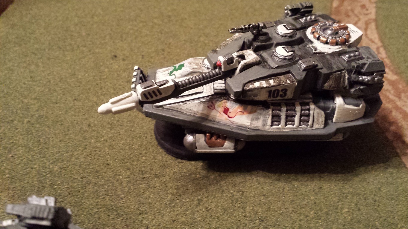 Painted Arc Fleet Armor by Mike Wikan