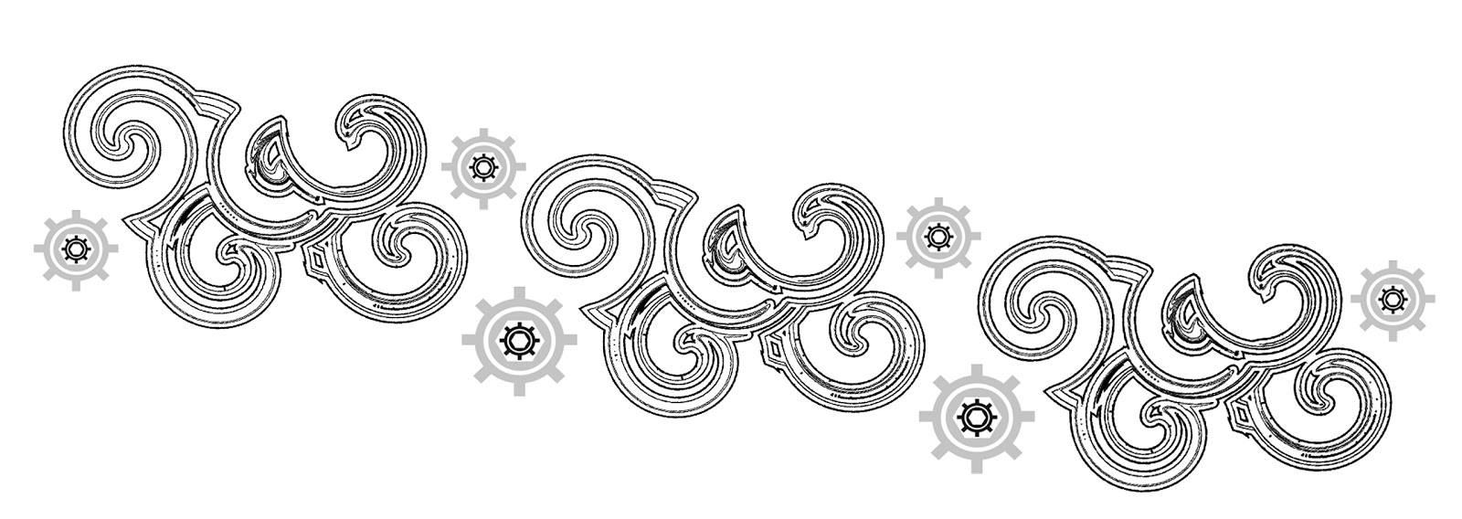 Contoh Motif Bordir pada bagian Saku | bordir