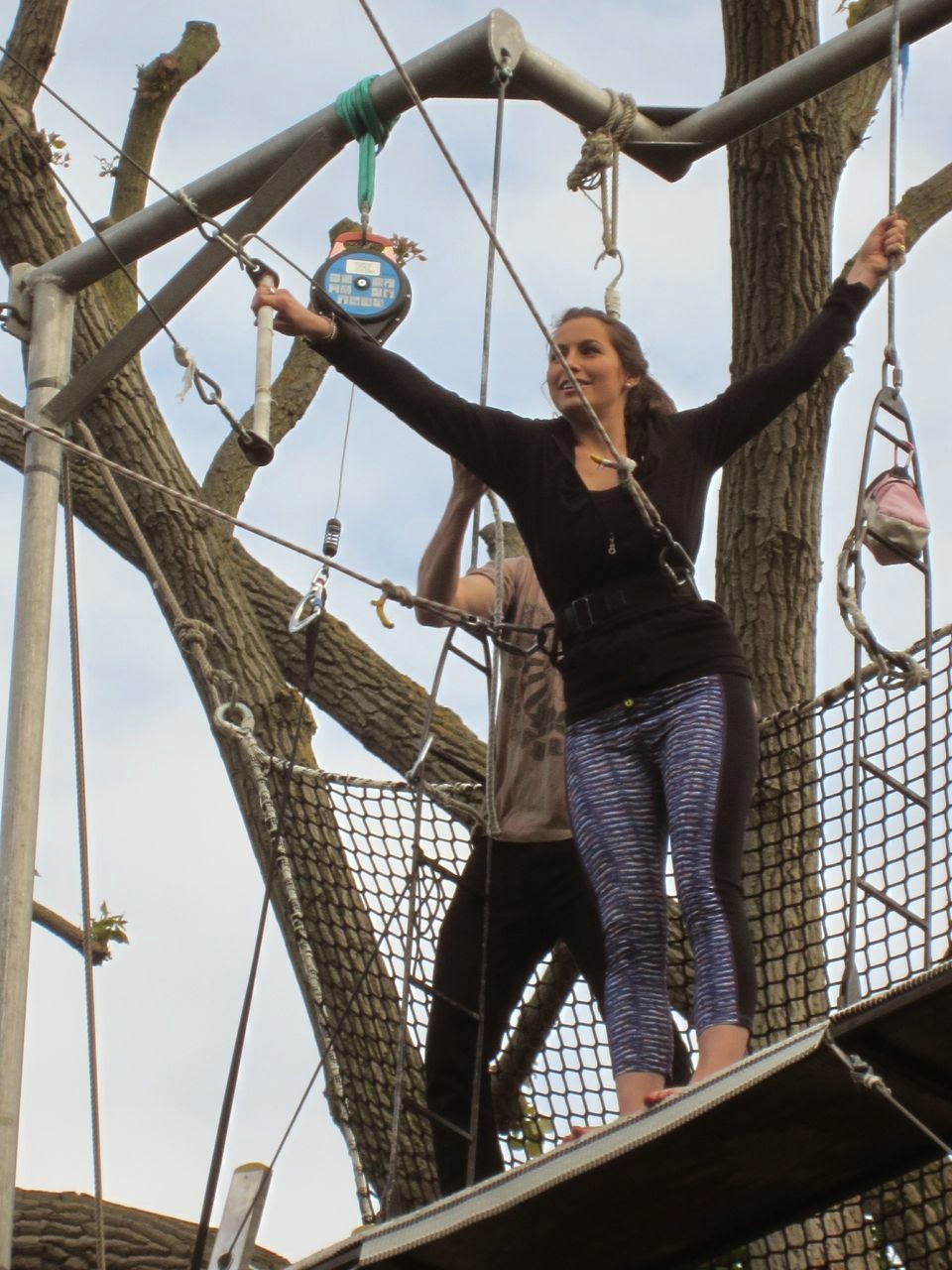 Flying Trapeze Lesson - The Runner Beans