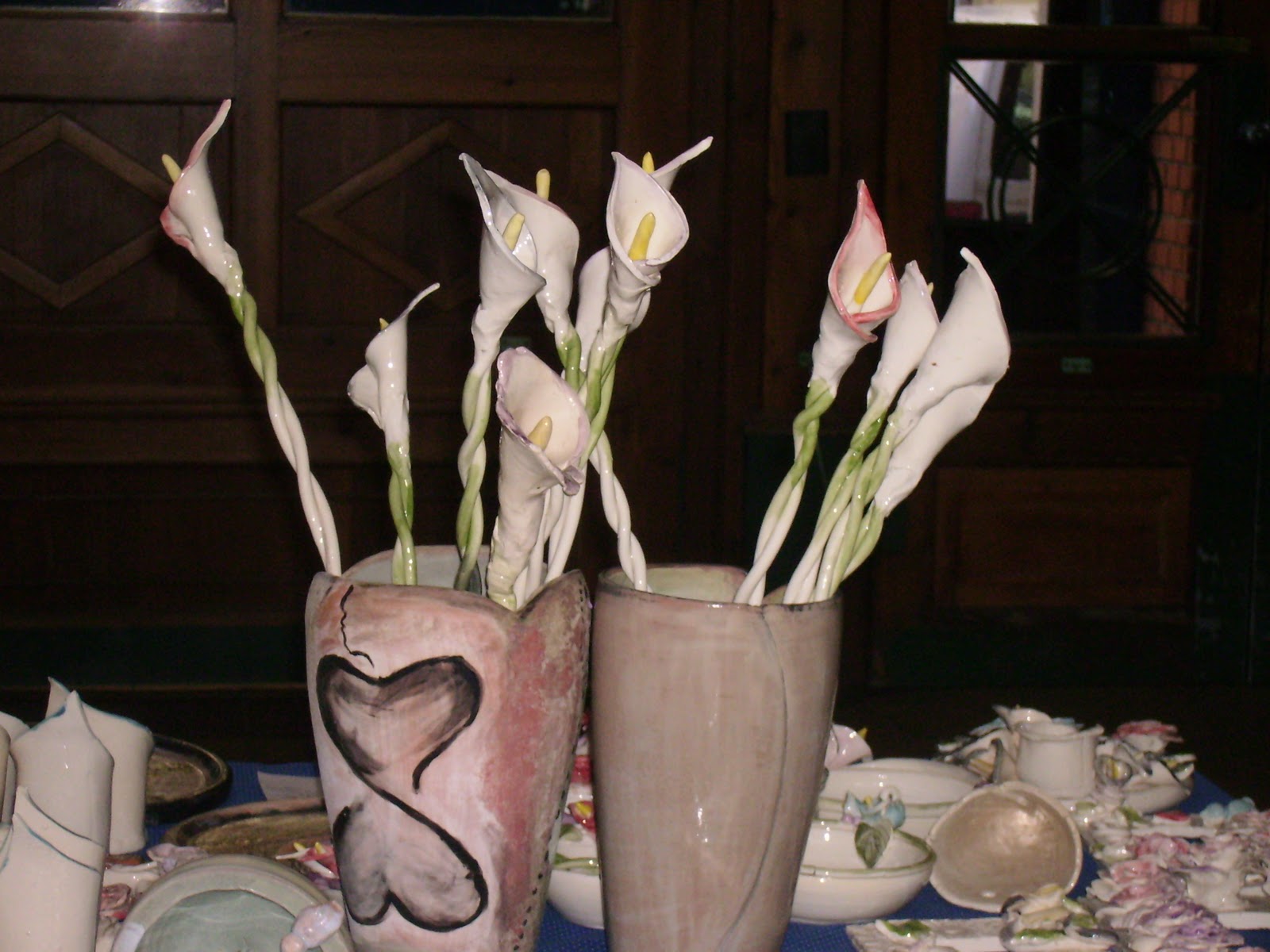 Kerámia - Cserépedény -Tavasz - Ajándék - Nőnap - Valentin♥Nap-Húsvét