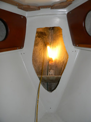 Ericson 25, Oystercatcher: Anchor, Chain Locker, and Anchor Roller ...