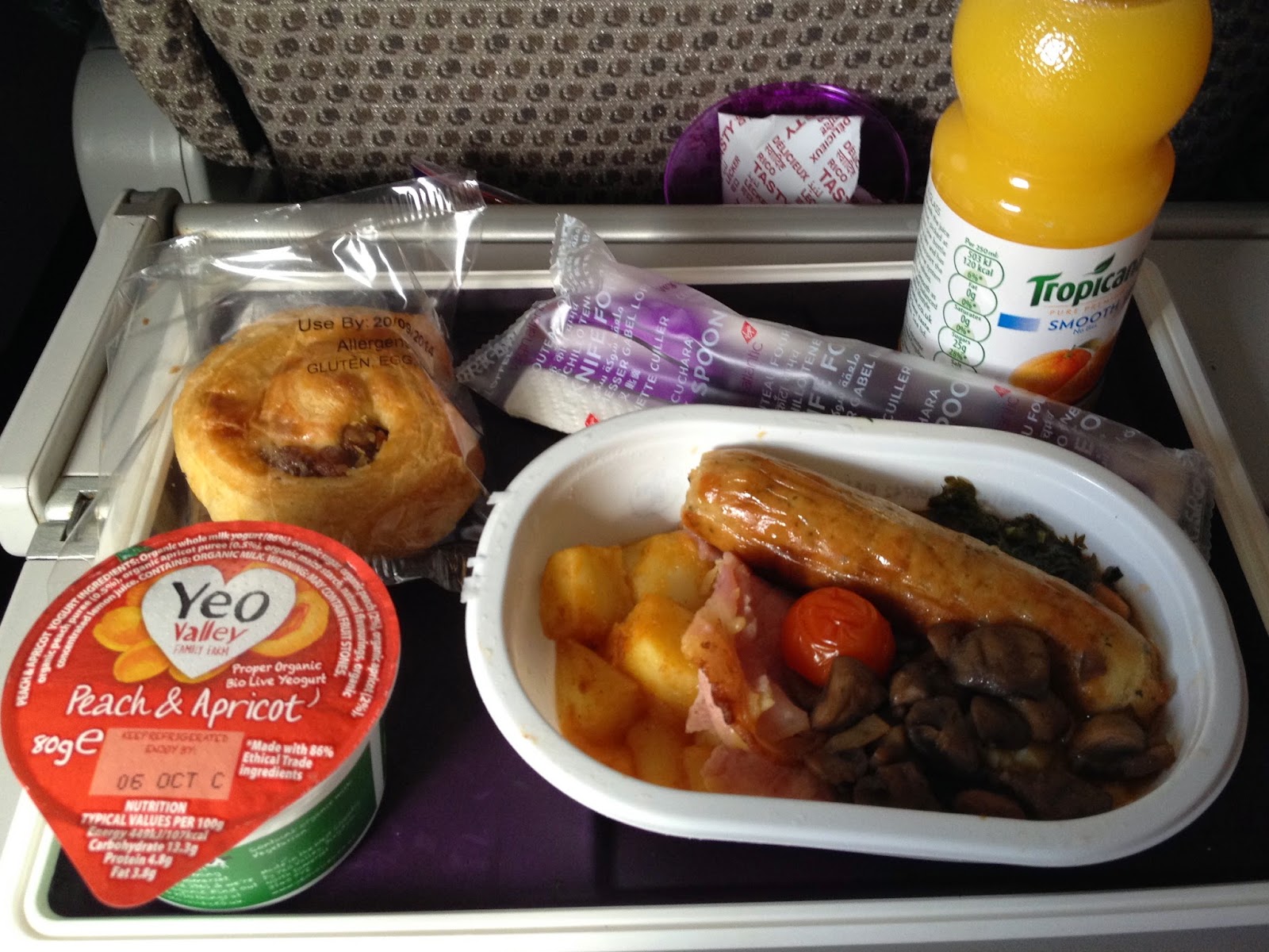 The Fry up Inspector: Virgin Atlantic - Flight VS900