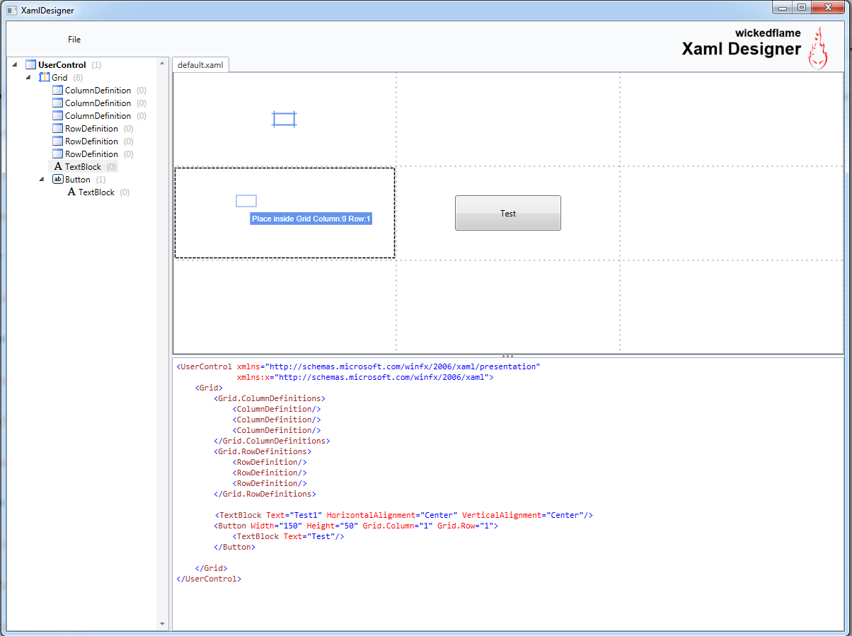 wickedflame: Xaml Designer