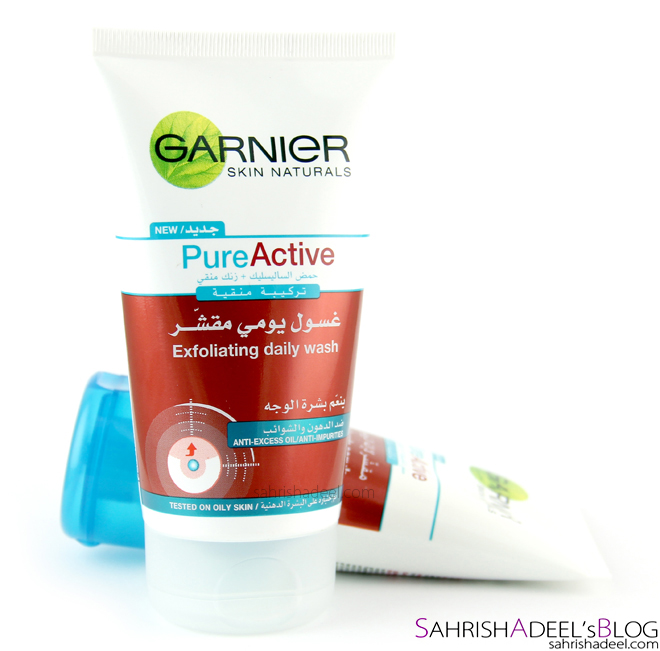 Garnier Pure Active Exfoliating Daily Wash - Review | Sahrish - Beauty ...