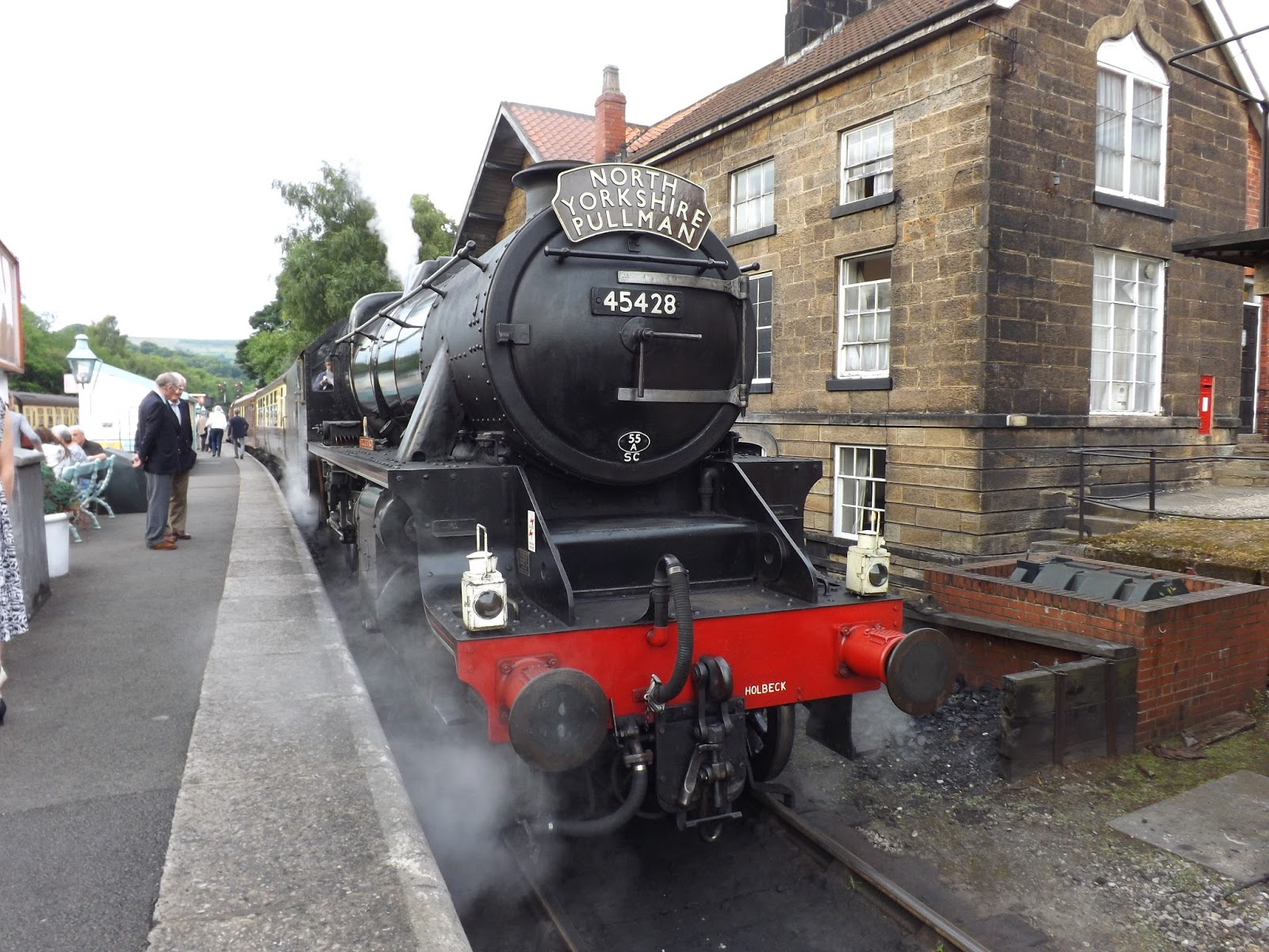 Sam's World: NYMR: The "North Yorkshire Pullman" Dining Train...
