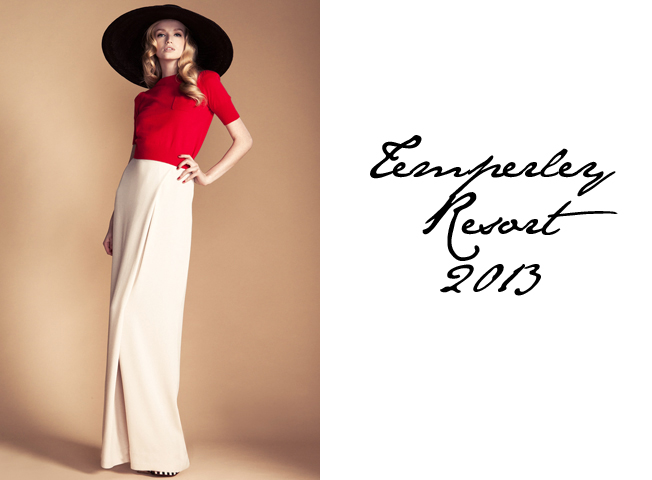 Temperley's vision for Resort 2013 is EXTREMELY glamourous! - Emily ...