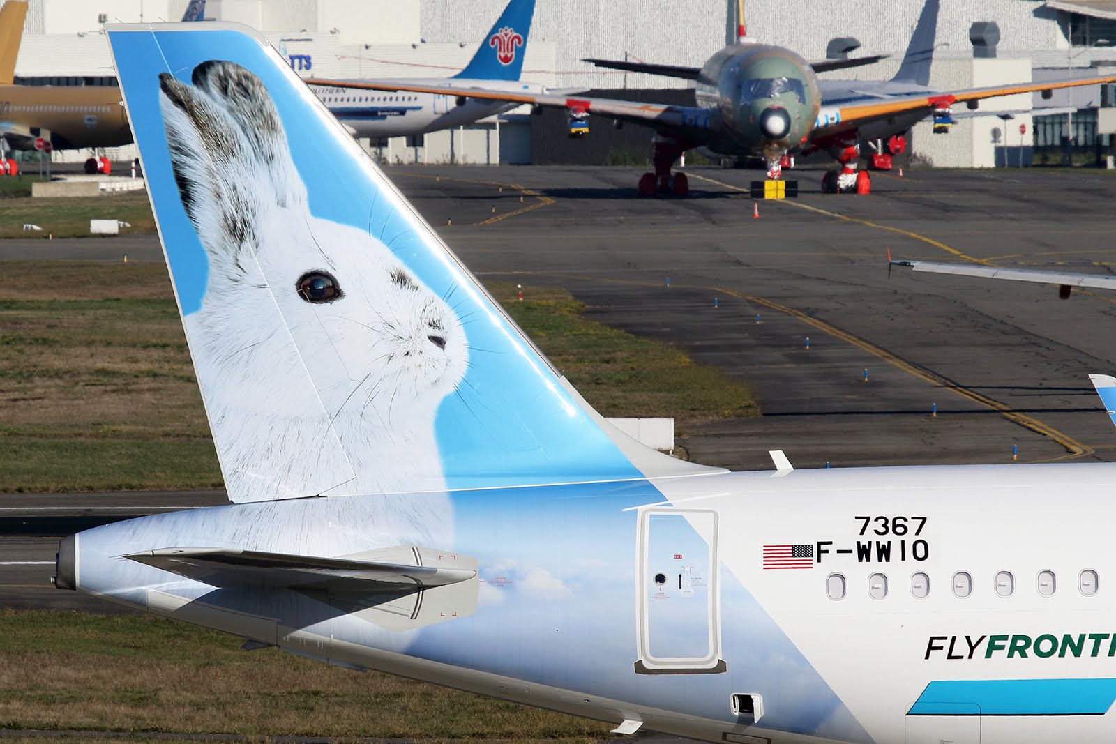 Flyingphotos Magazine News: FRONTIER AIRLINES - A320 Néo - F-WWIO msn ...