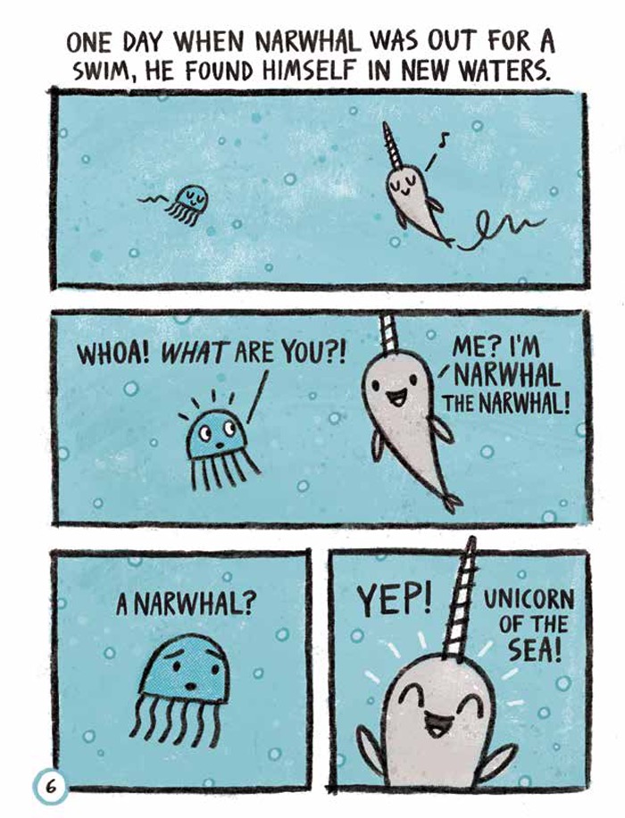 STORYWRAPS: Narwhal: Unicorn of the Sea - a bookwrap