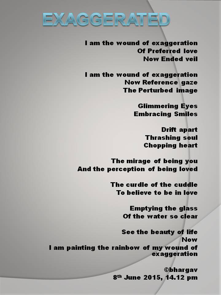 POETRY,...DA COLOR OF LIFE: 2015