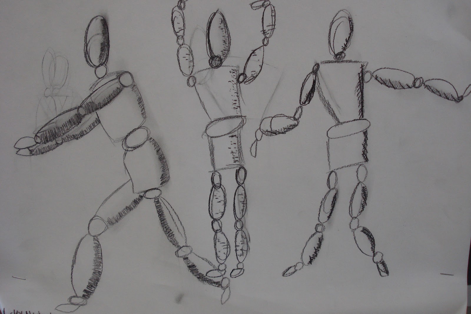 the creARTtivity spot: 5th Grade Figure Drawings