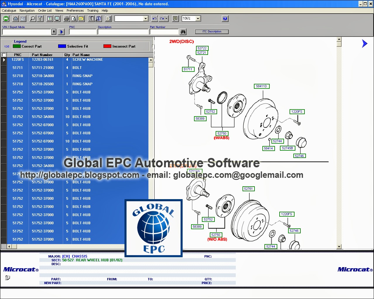 GLOBAL EPC AUTOMOTIVE SOFTWARE: HYUNDAI MICROCAT EPC PARTS CATALOGUE 08 ...