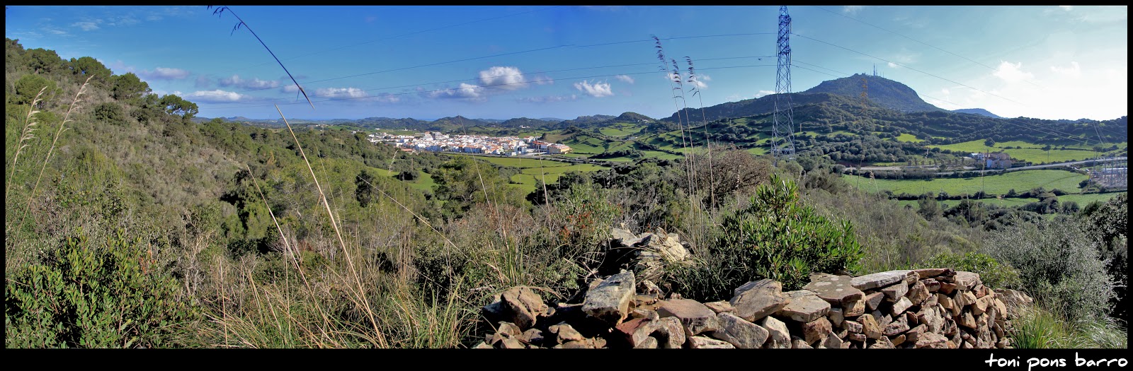 -MENORCA-: Tres panorámicas de Es Mercadal Y Monte Toro.