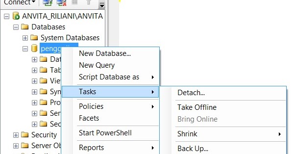 Cara Melakukan Backup Database pada SQL Server