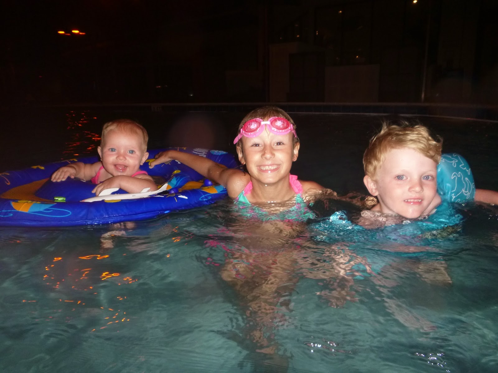Little HIP Chicks: Off-Property Dinner and Night Swimming