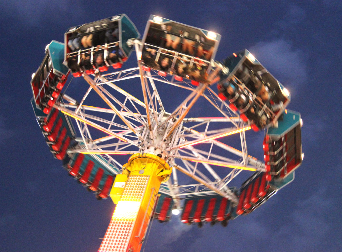 Targets in English: Taking Rides at Alameda County Fair, Part 2