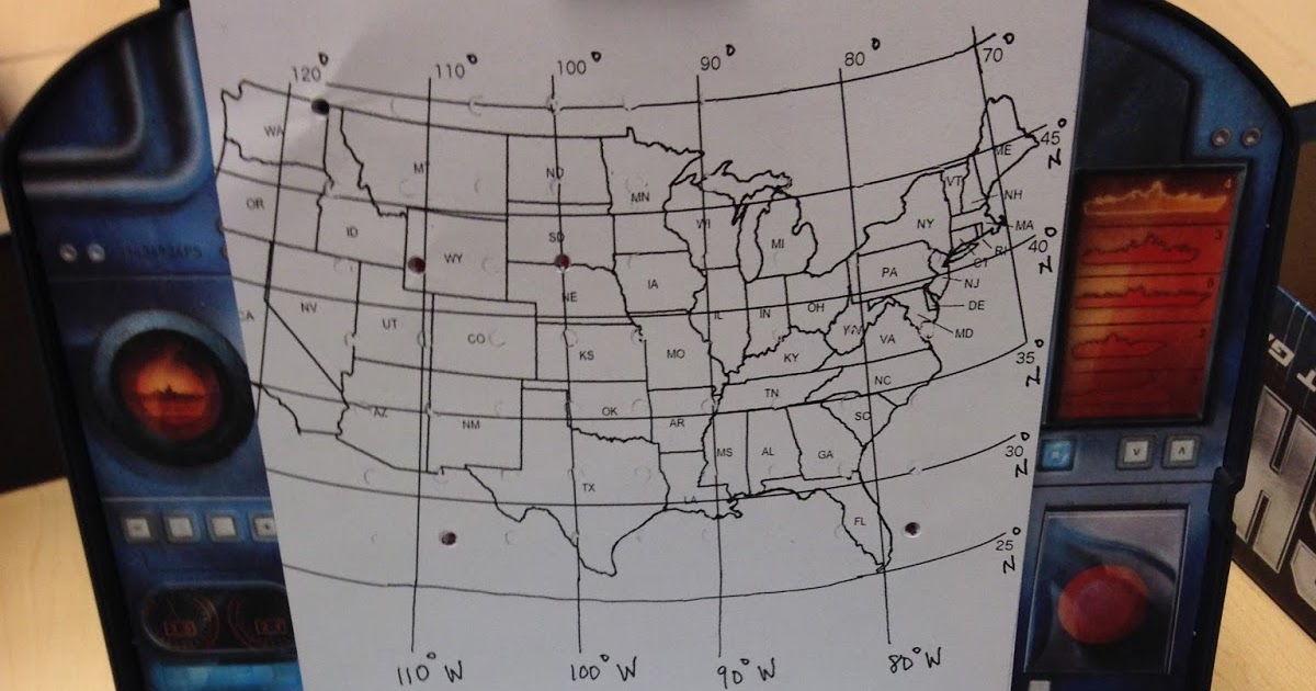 Classroom Freebies Too: Map Skills Battleship Game