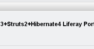 Spring3+Struts2+Hibernate4+Liferay portlet ~ Liferay Savvy