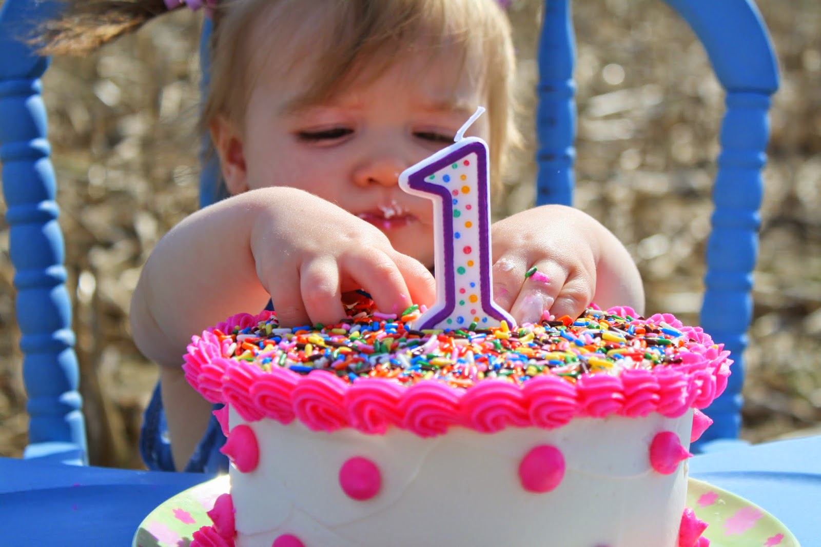 Making Mama's Kitchen: Emma's Cake Smash Photos