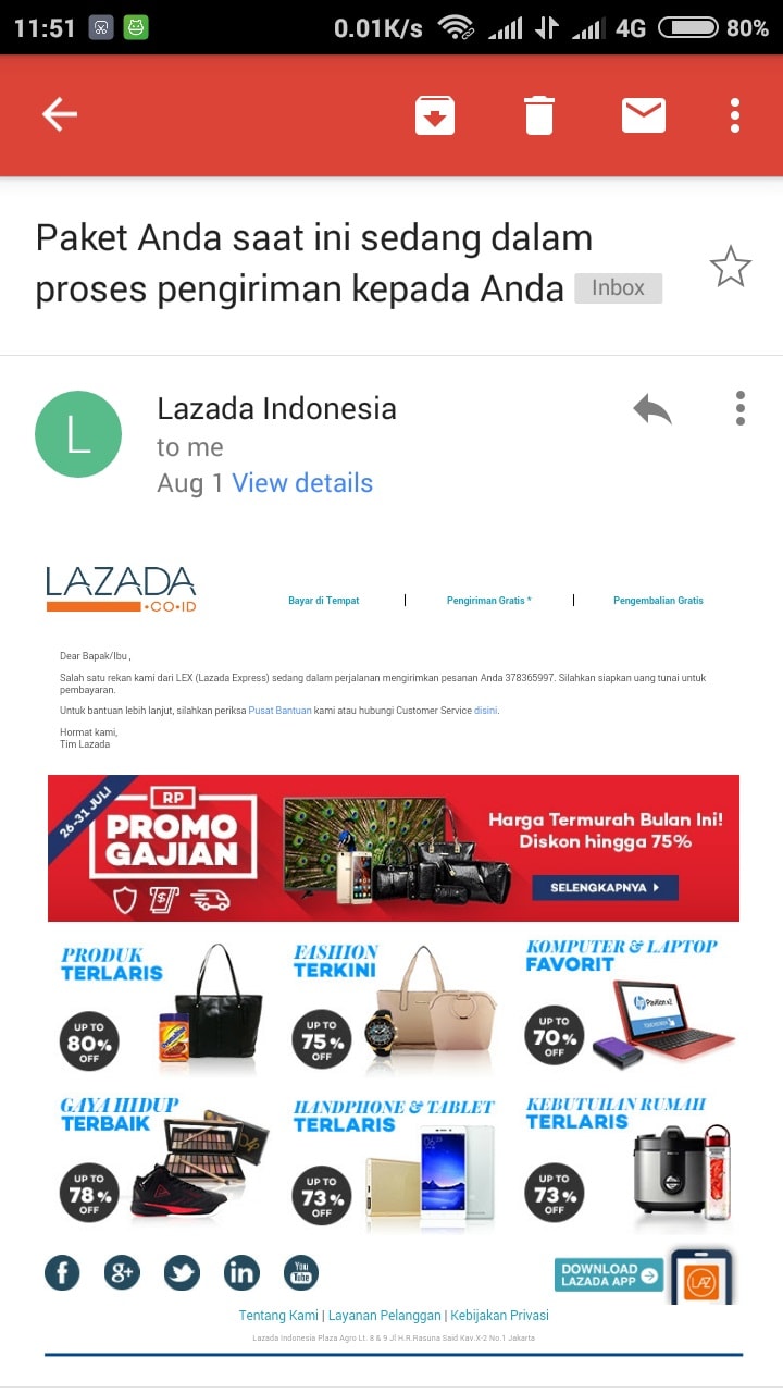 Cara Membeli Barang di Lazada dengan Metode COD Lengkap - KepoBro