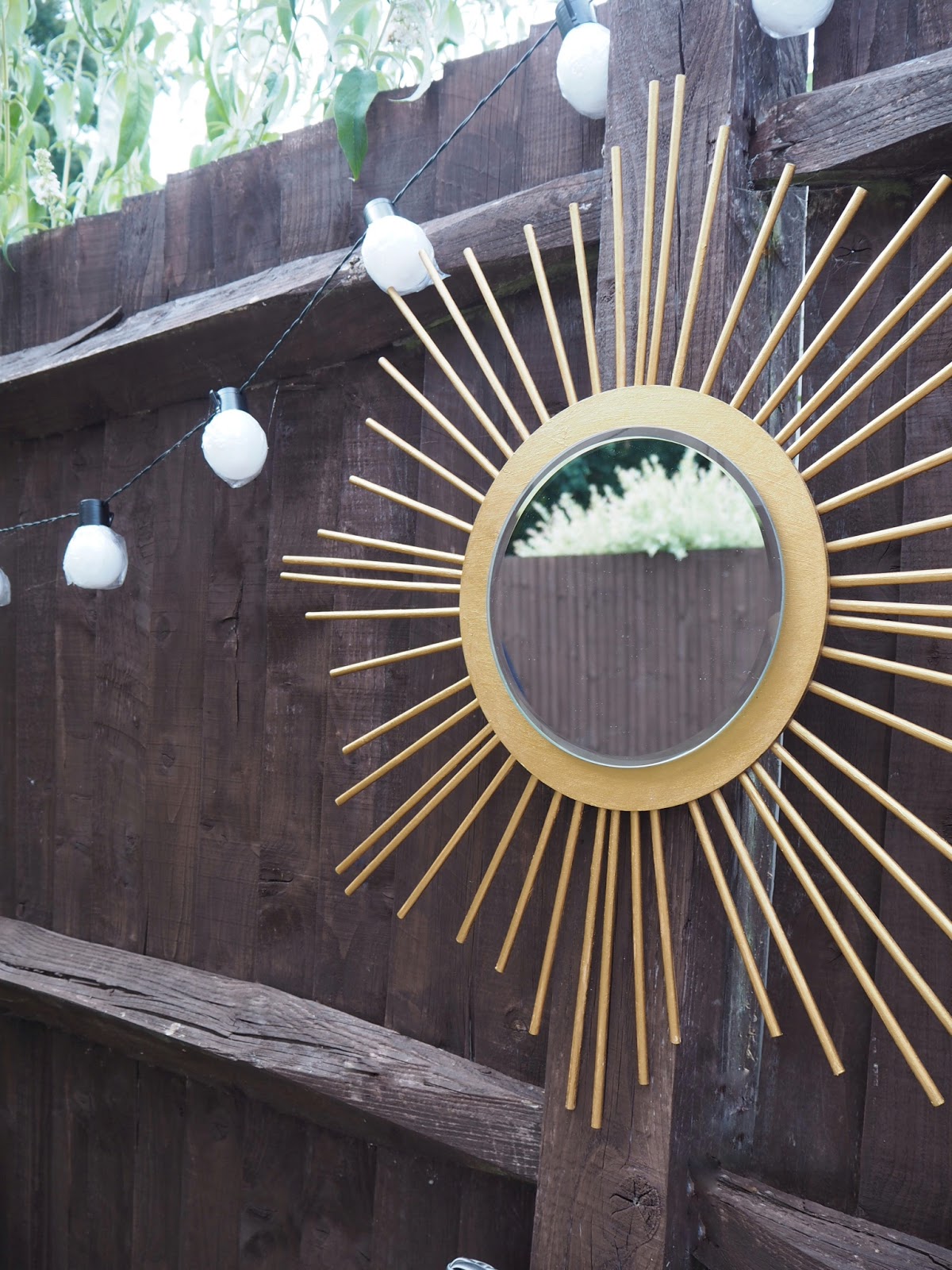 Sunburst Mirror DIY with Hobbycraft | Dove Cottage