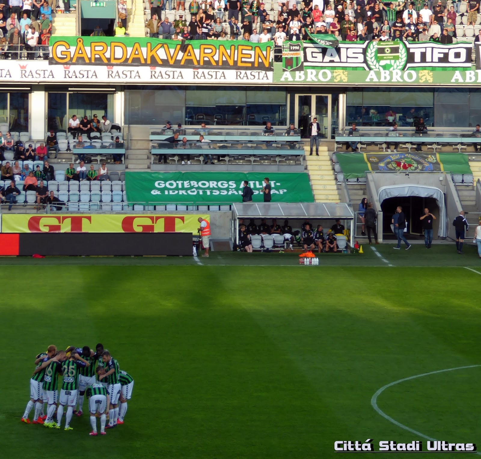 Città Stadi Ultras: GAIS Göteborg - IFK Värnamo