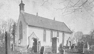 Tour Scotland: Old Photograph Parish Church Gordon Scotland