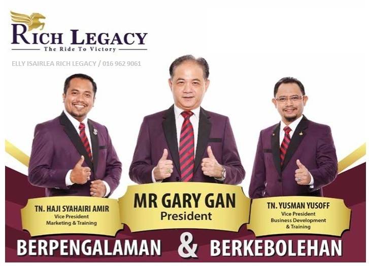 RICH LEGACY PLATFORM: PENGENALAN KEPADA RICH LEGACY PLATFORM
